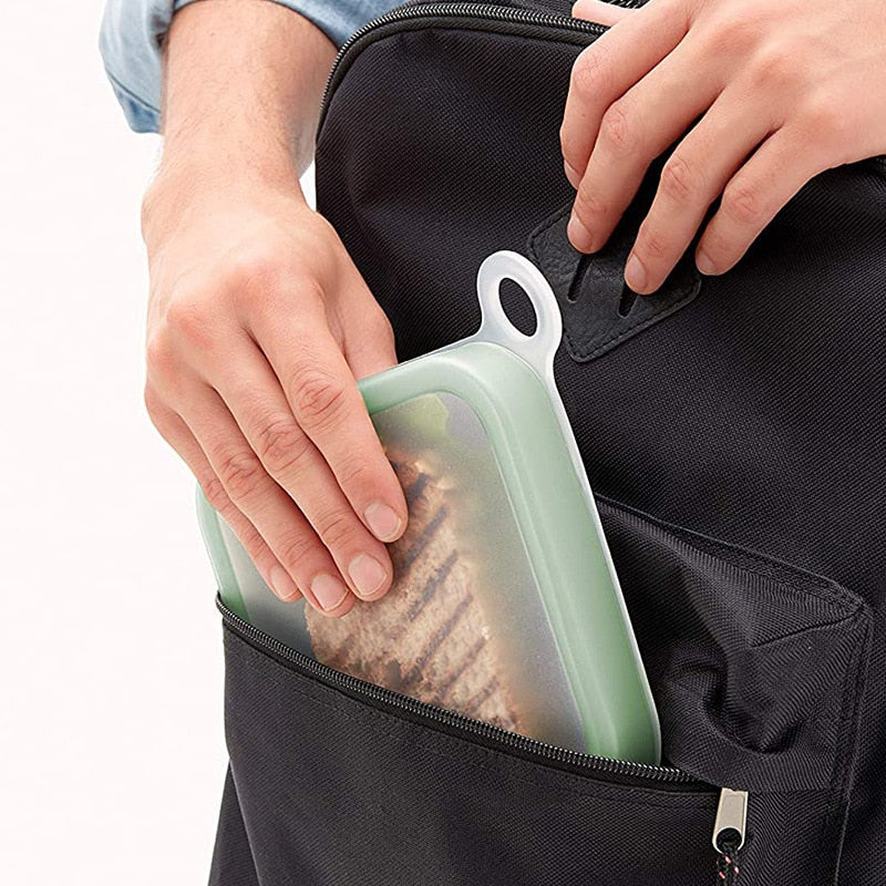 Minimalist Reusable Sandwich Lunch Box · Mavigadget