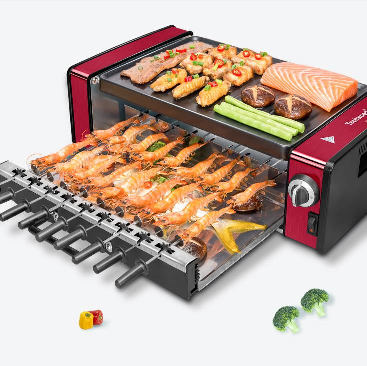 Multifunctional Smokeless Non-Stick Indoor Grill · Mavigadget