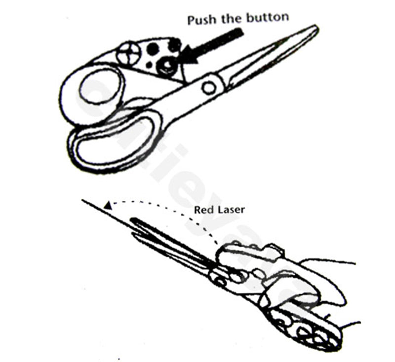 Professional Laser Guided Scissor · Mavigadget