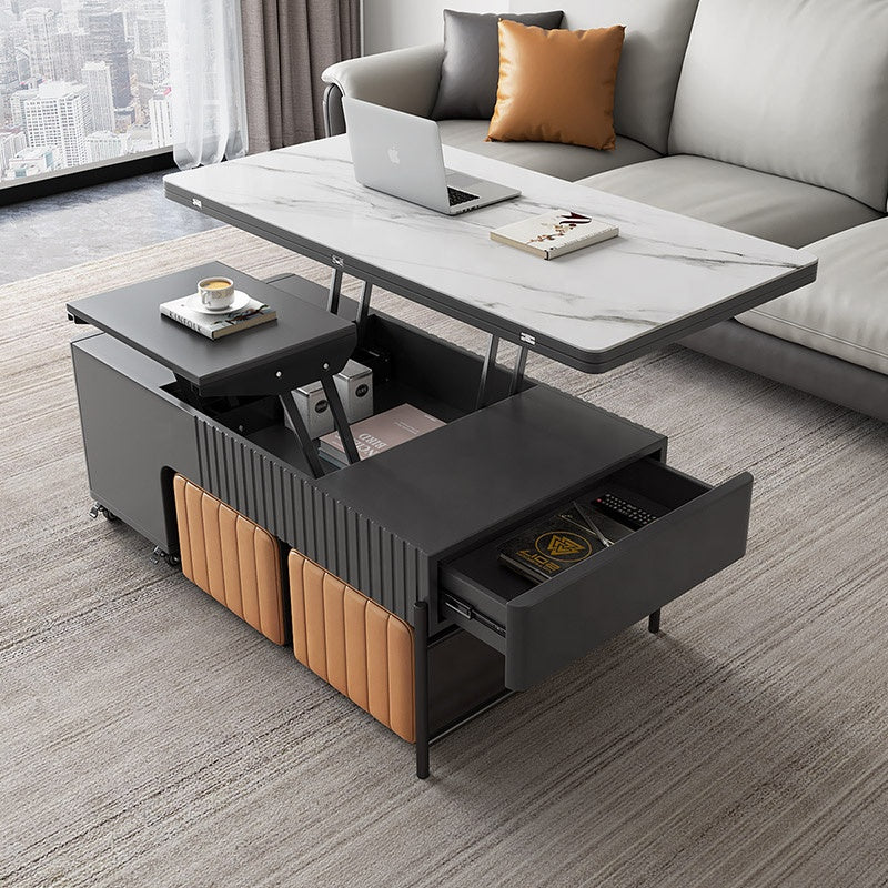 Space Saver Nordic Convertible Foldable Coffee Table · Mavigadget