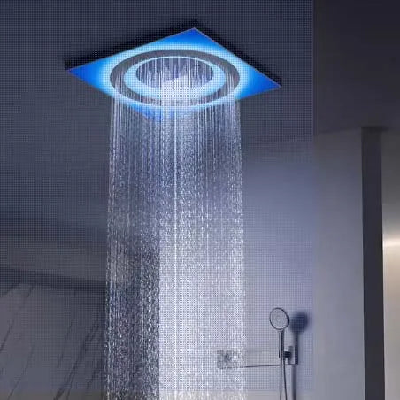 Rainfall LED Ceiling Mounted Elegant Shower Set · Mavigadget