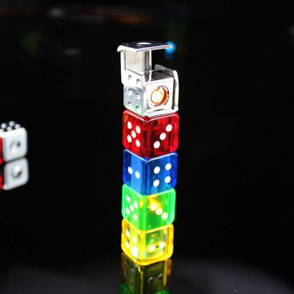 Rotatable Glowing Dice Lighter– Mavigadget