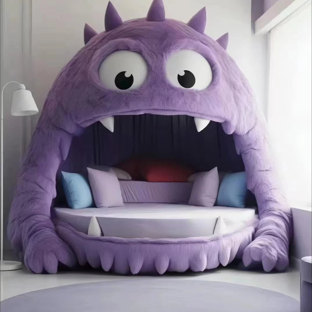Giant Monster Cozy Plush Oversized Bed · Mavigadget