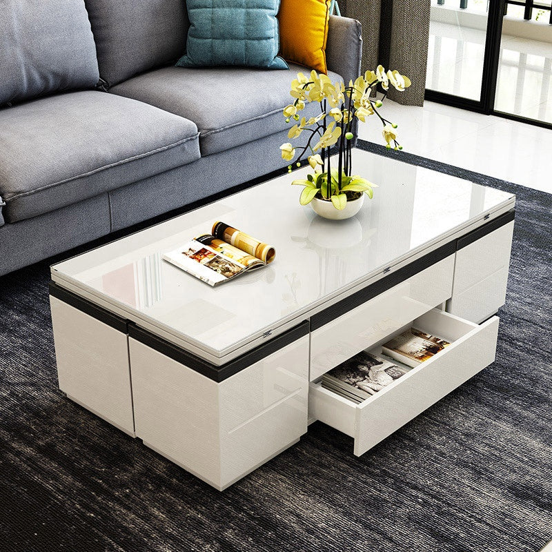 Easy Convertible Modular Dynamic Coffee Table · Mavigadget