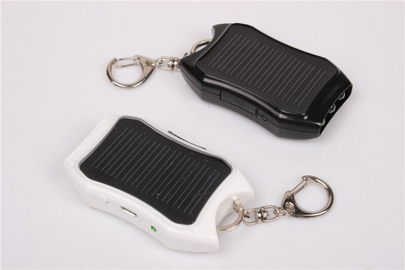 Solar Power Bank Keychain · Mavigadget