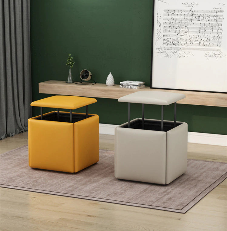 5in1 Transformable Cube Space Saving Chair · Mavigadget