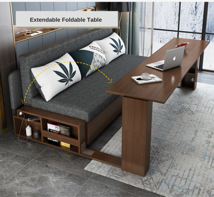 Desk Compact Multifunctional Wooden Minimalist Sofa Bed · Mavigadget
