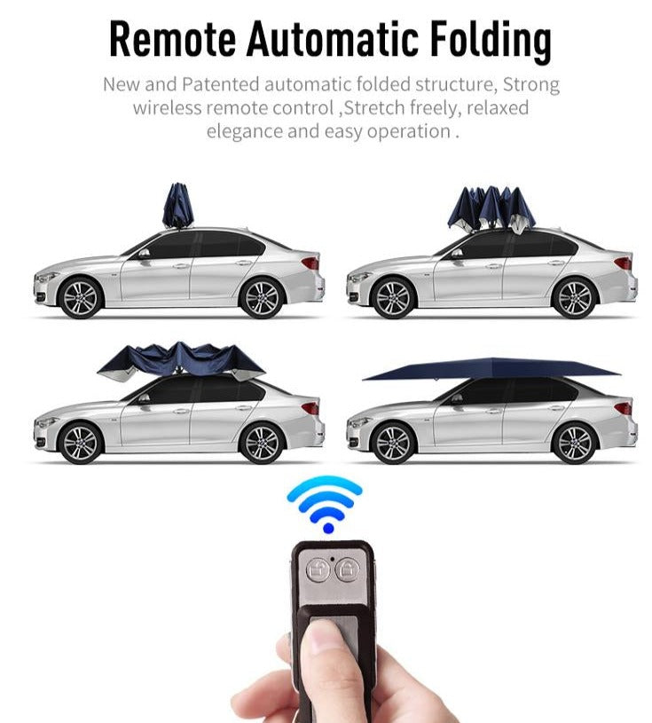 Automatic Folding Car Roof Cover Umbrella Tent · Mavigadget