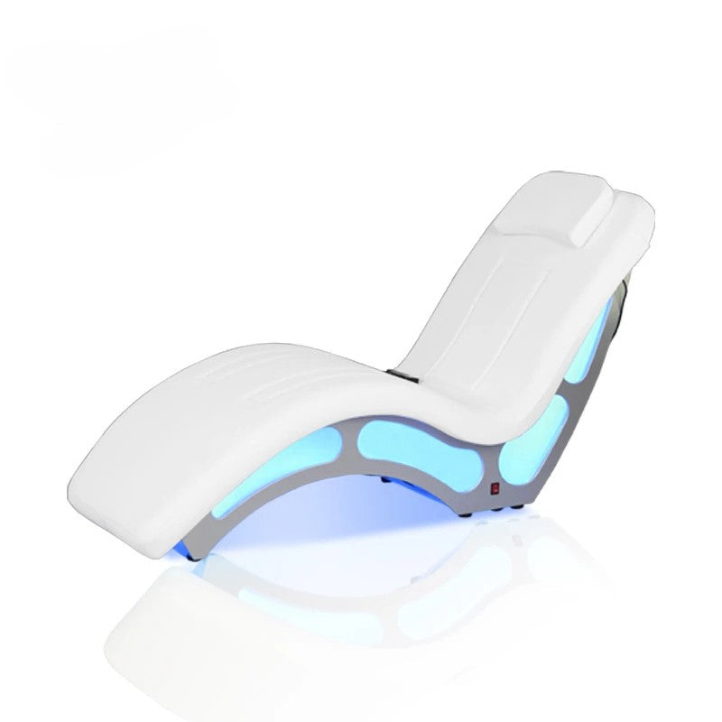 Modern Heated Massage LED Lighting Lounge Chair · Mavigadget