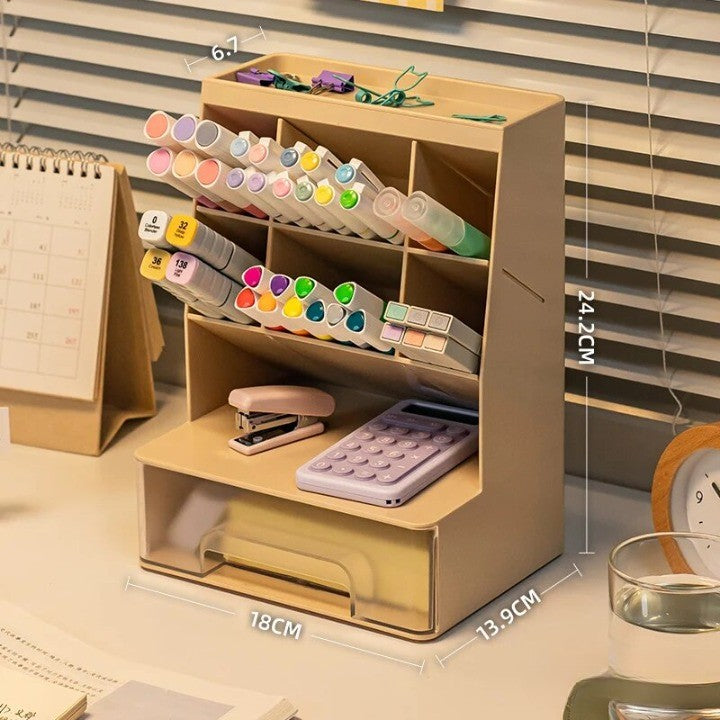 Clean Tower Tidy Multifunctional Desktop Organizer · Mavigadget