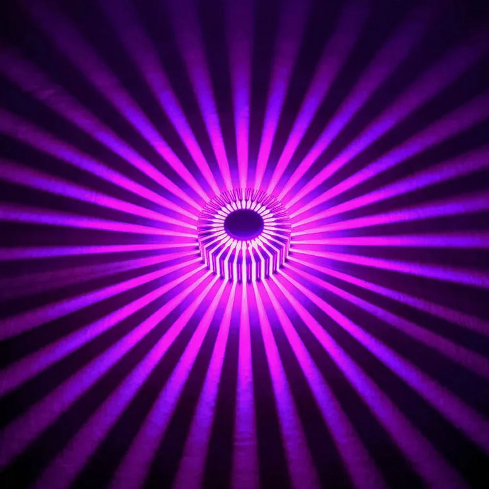 Sunburst Art LED Ceiling Light · Mavigadget