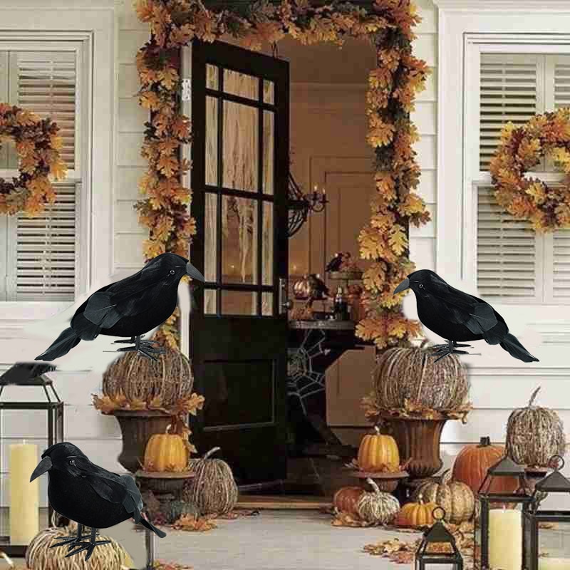 Black Crow Halloween Home Decor · Mavigadget