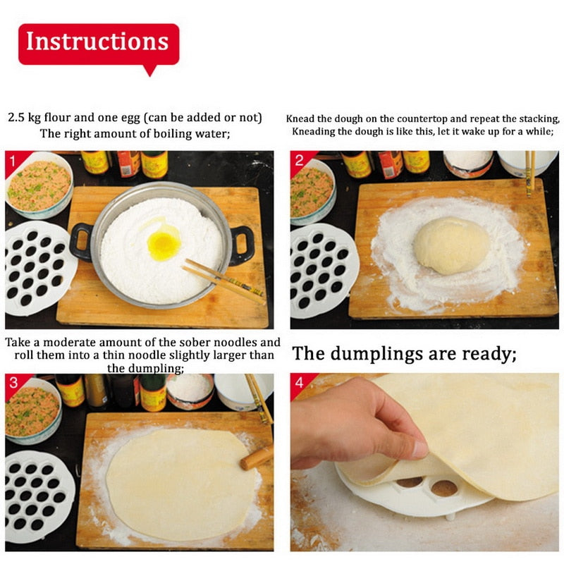 Easy Dumpling Maker Dough Press Mould · Mavigadget