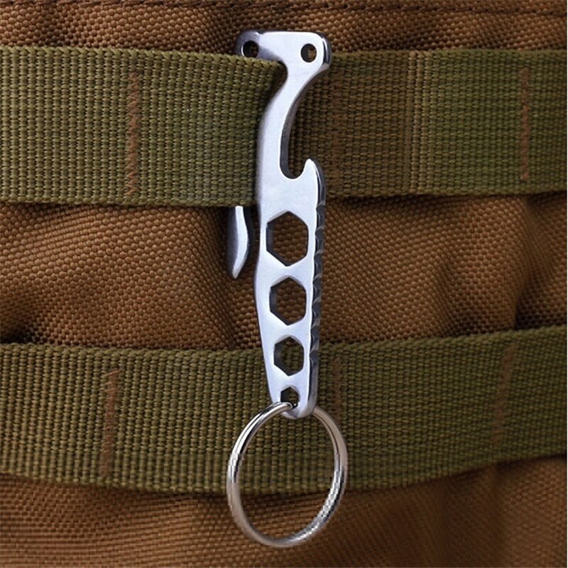 Multifunctional Outdoor Wrench Pocket Tool Keychain · Mavigadget