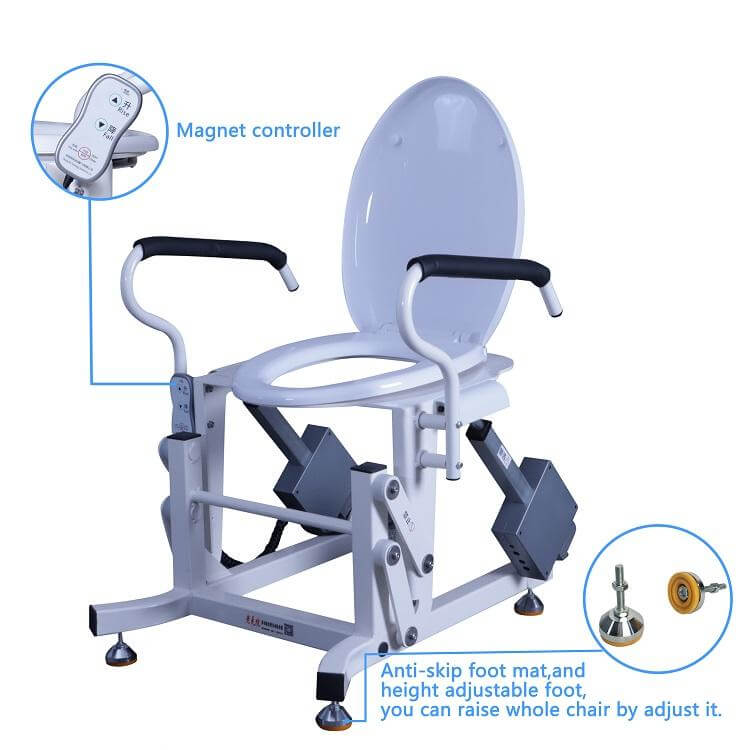 Electric Automatic Toilet Seat with Liftable Chair · Mavigadget