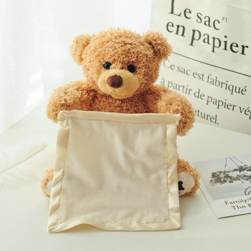 Peekaboo Teddy Bear Plush Toy · Mavigadget