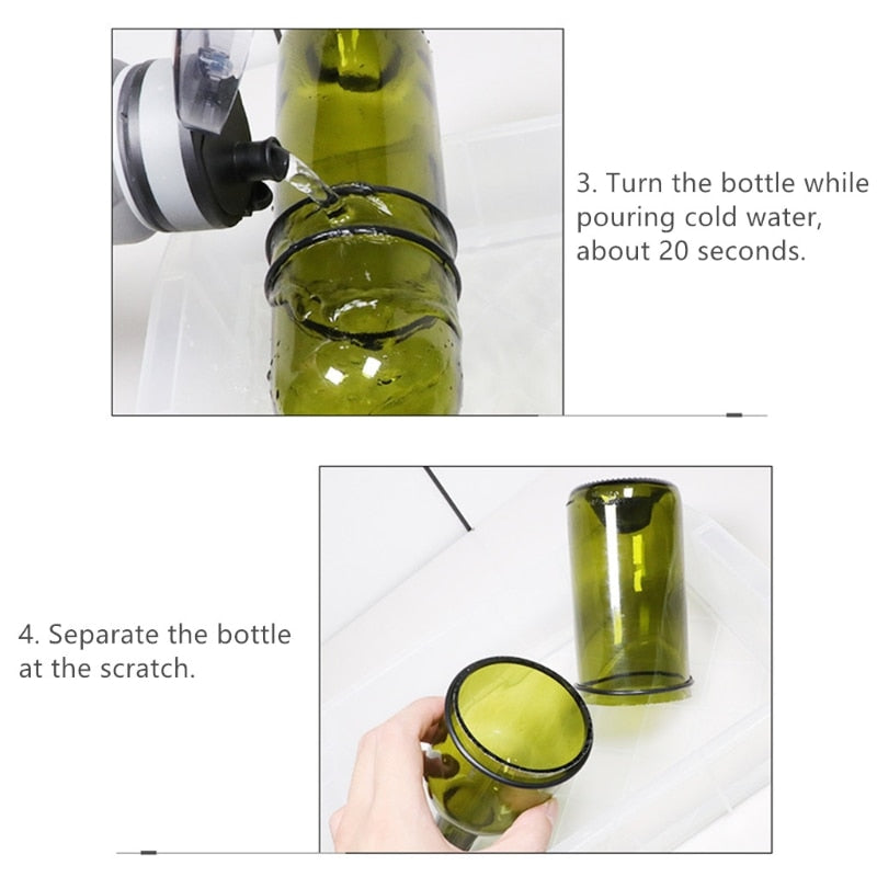 DIY Glass Bottle Cutter Tool Kit · Mavigadget