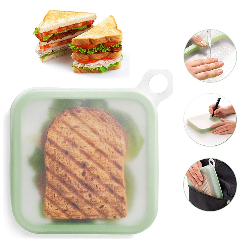 Minimalist Reusable Sandwich Lunch Box · Mavigadget