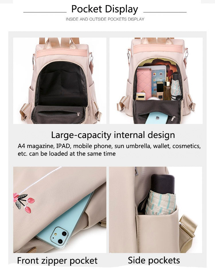 Anti-Theft Large Capacity Oxford Backpack · Mavigadget