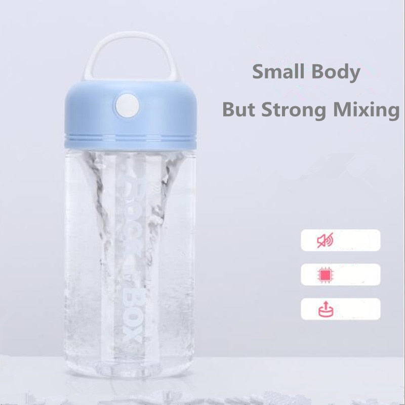 Compact Electric Shaker Easy Travel Time Bottle · Mavigadget