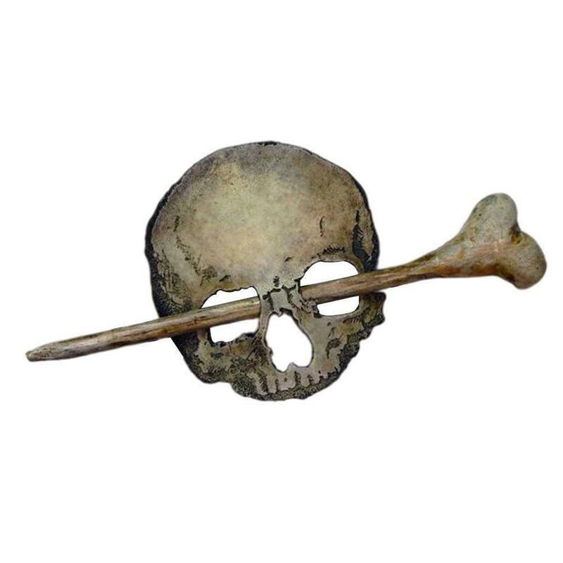 Retro Punk Metal Skull Hair Clips · Mavigadget