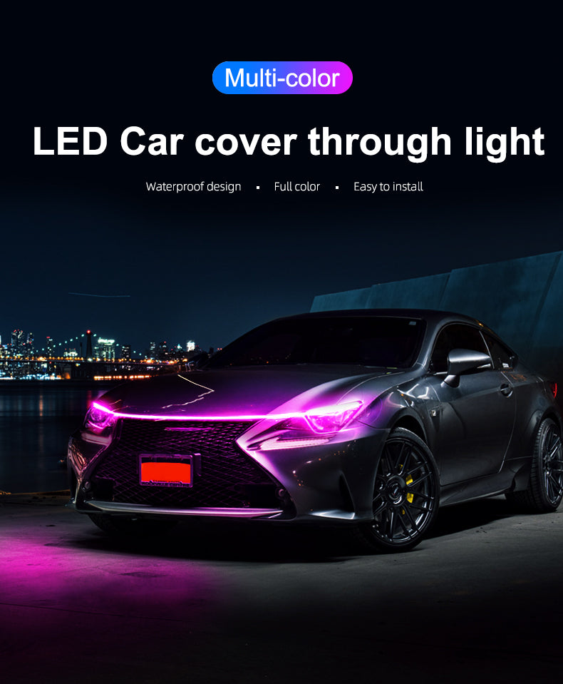 Universal Flexible Car Hood LED Light · Mavigadget