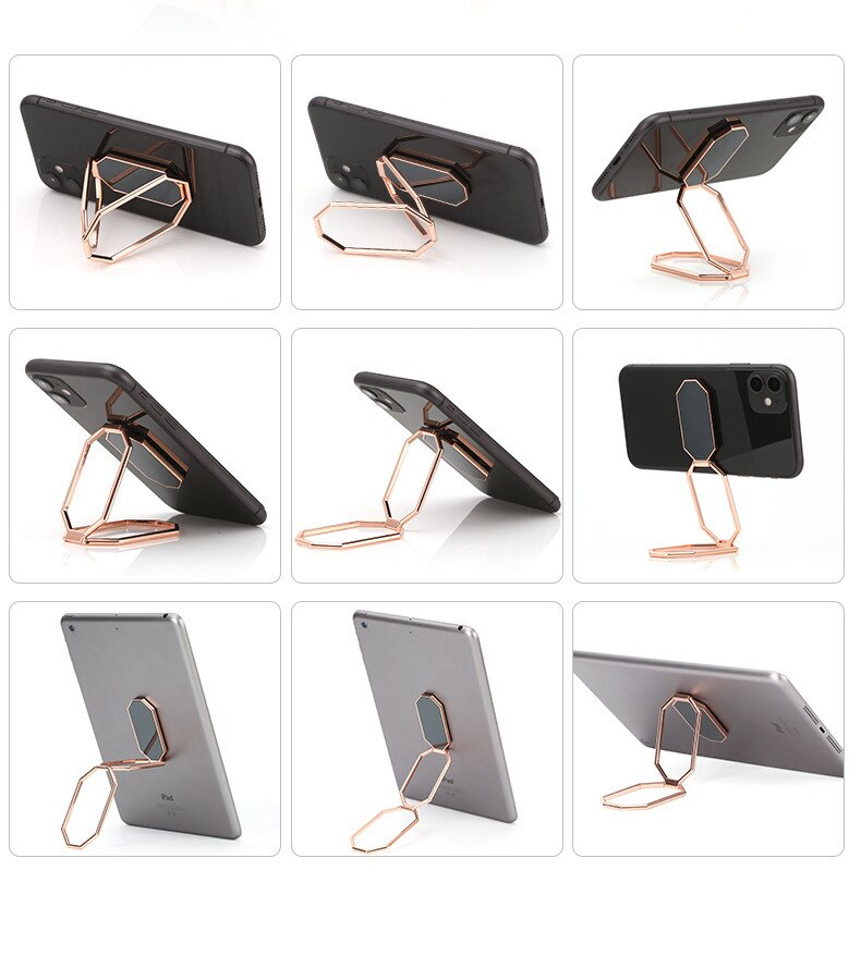 Octagon Shape Metal Phone Holder Stand · Mavigadget