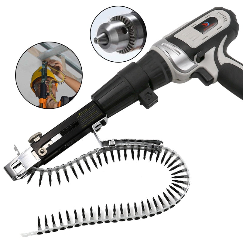 Cordless Automatic Screw Power Drill Attachment Tool · Mavigadget