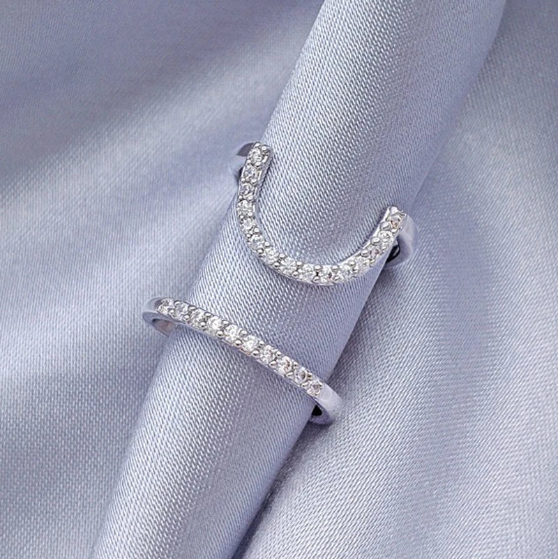 Elegant Fingertip Chic Gothic Slim Metal Nail Rings · Mavigadget