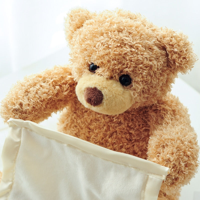 Peekaboo Teddy Bear Plush Toy · Mavigadget