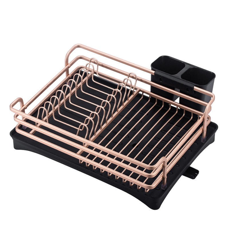 Creative Kitchen Matte Dish Drying Rack · Mavigadget