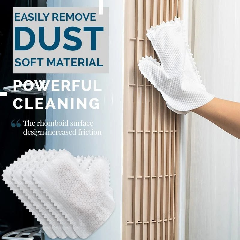 10Pcs Reusable Microfiber Dust Cleaning Gloves · Mavigadget