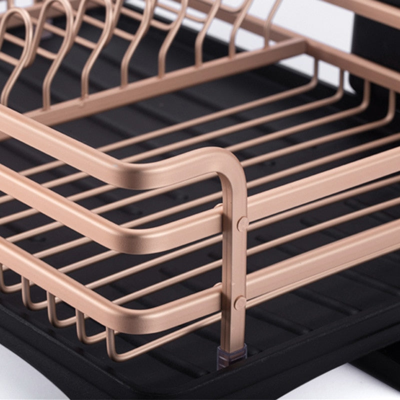 Creative Kitchen Matte Dish Drying Rack · Mavigadget