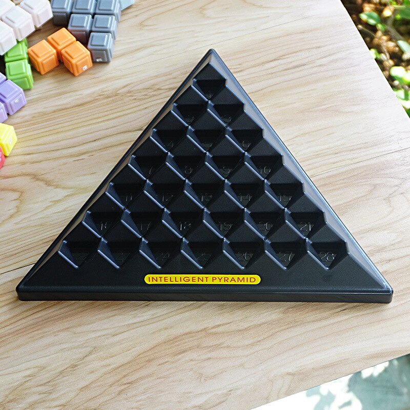 Intelligent Pyramid Building Block Toy · Mavigadget