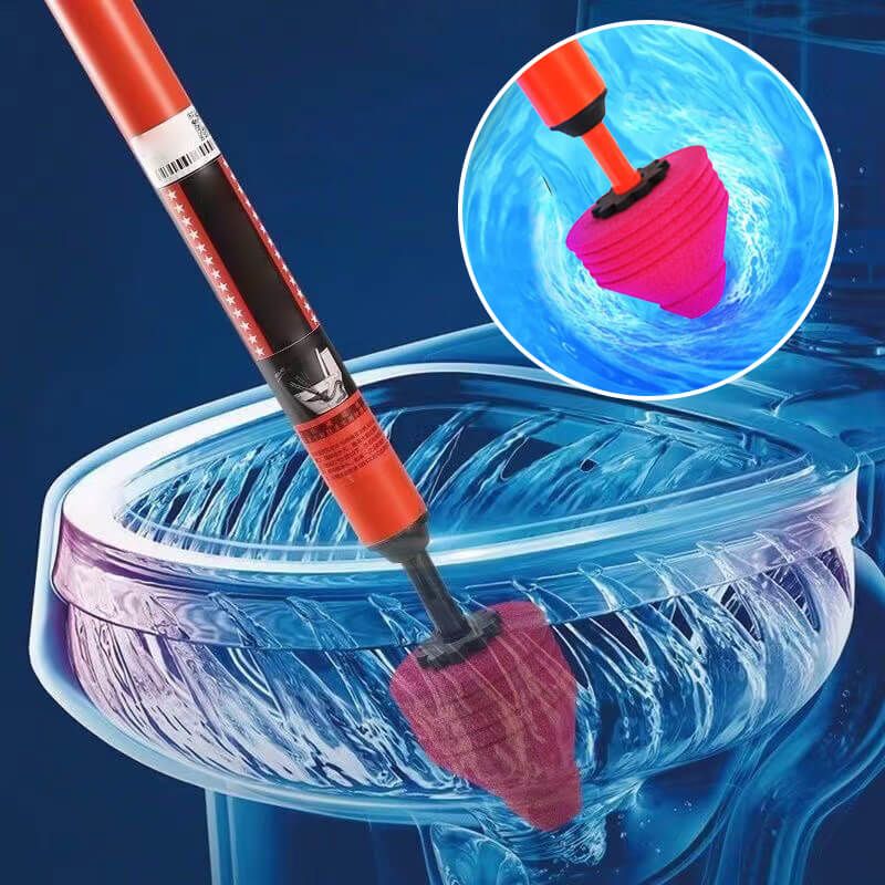 High-Pressure Quick Cleaner Toilet Unblocker Plunger · Mavigadget