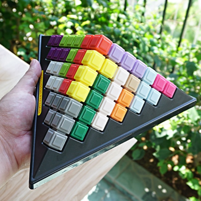 Intelligent Pyramid Building Block Toy · Mavigadget