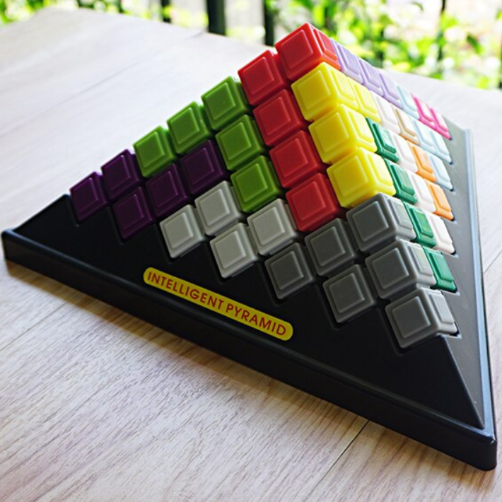 Intelligent Pyramid Building Block Toy · Mavigadget