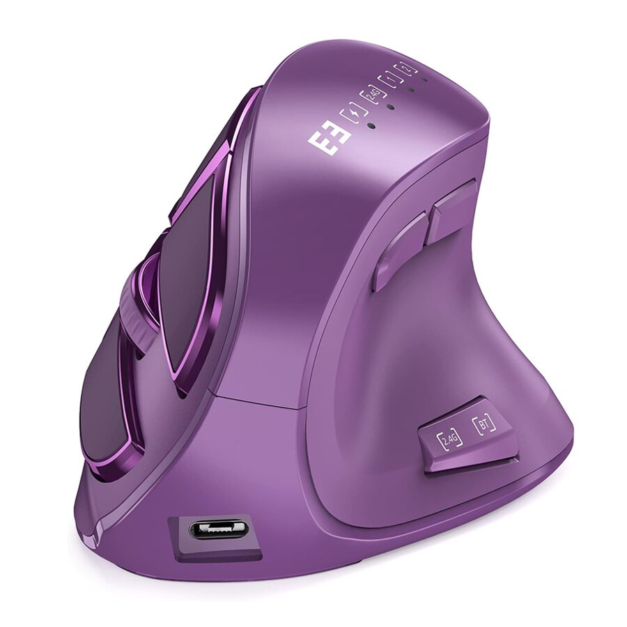 Vertical Ergonomic Soft Click Wireless Mouse · Mavigadget