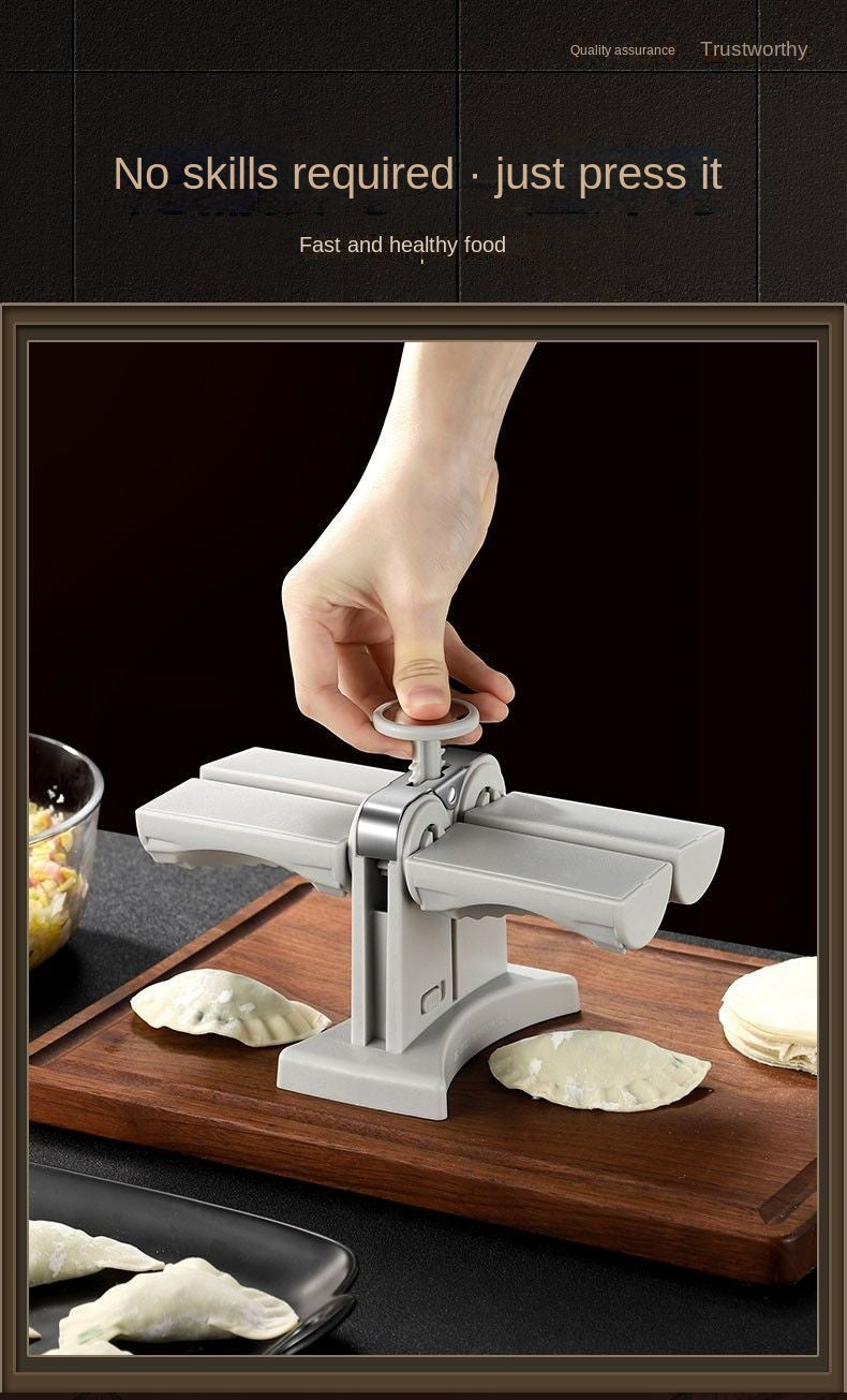 Full Automatic Double Dumpling Maker– Mavigadget