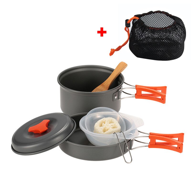 Camping Travel Cookware Kit · Mavigadget