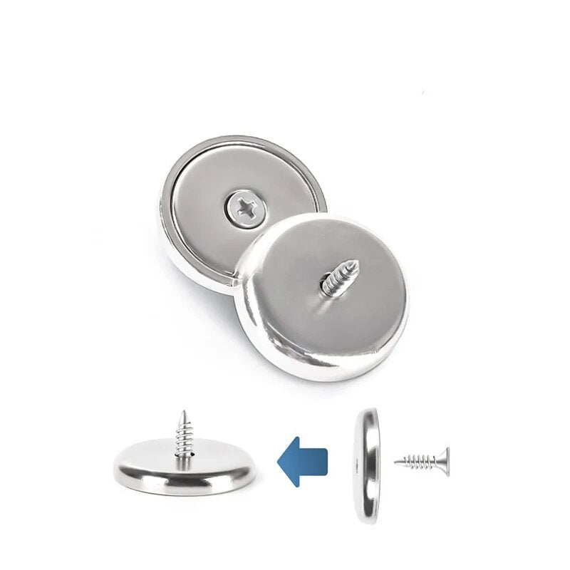 Strong Hold Round Base Mountable Magnet · Mavigadget