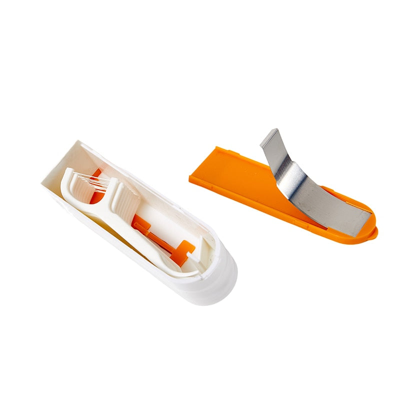 Automatic Pop-up Built-in Mirror Dental Floss Box · Mavigadget