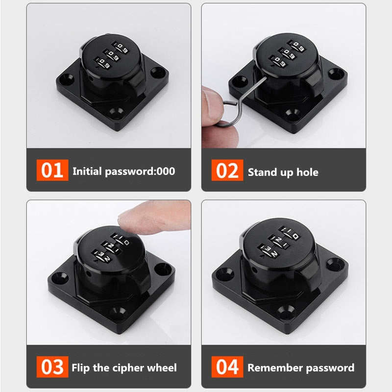 Combo Security Guard Password Combination Lock · Mavigadget