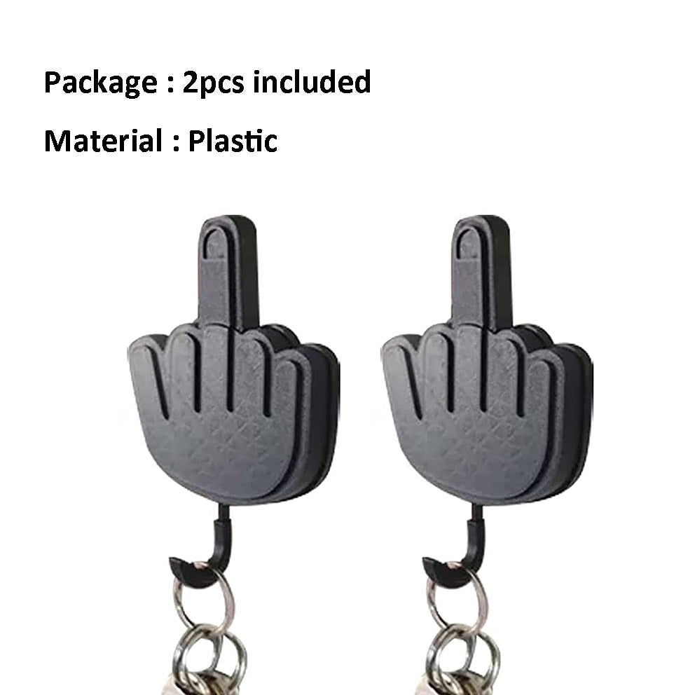 Middle Finger Wall Key Hook · Mavigadget