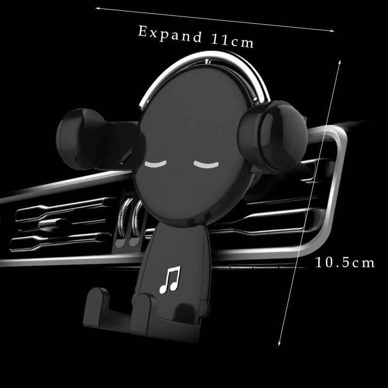 Fancy Gravity Sensor Car Phone Holder · Mavigadget