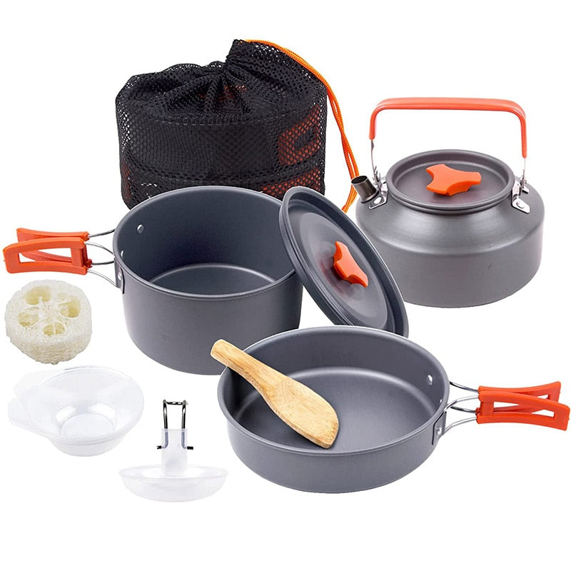 Camping Travel Cookware Kit · Mavigadget
