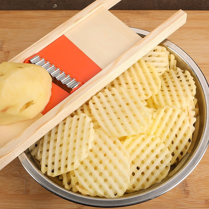 Chef Helper Wavy Vegetable Slicer– Mavigadget