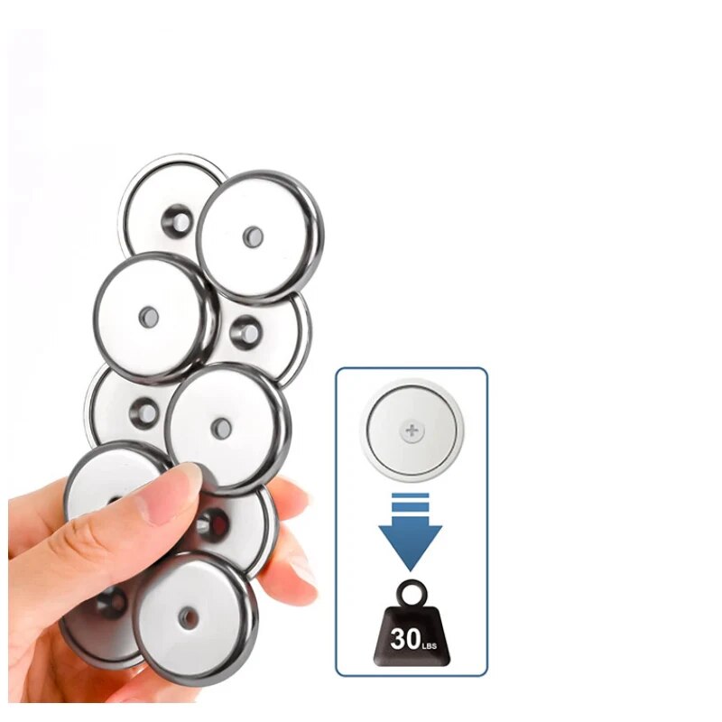Strong Hold Round Base Mountable Magnet · Mavigadget