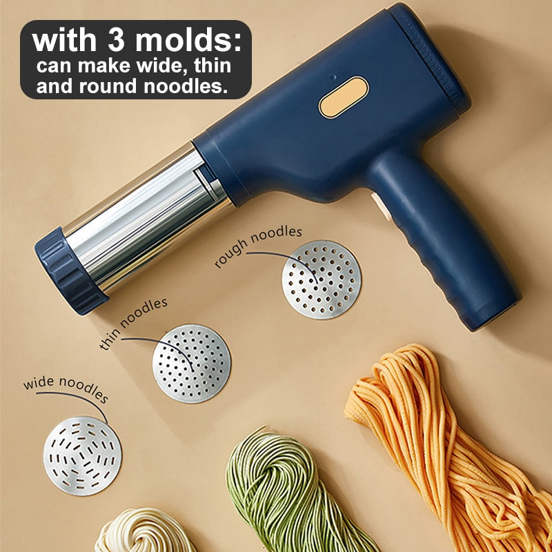 Handheld Automatic Cordless Pasta Noodle Maker · Mavigadget
