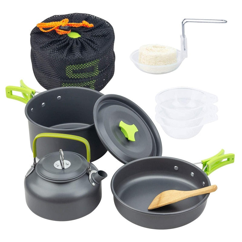 Camping Travel Cookware Kit · Mavigadget
